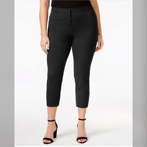 Alfani | Pants & Jumpsuits | 22w 24w Alfani Black Capri Dress Pants ...